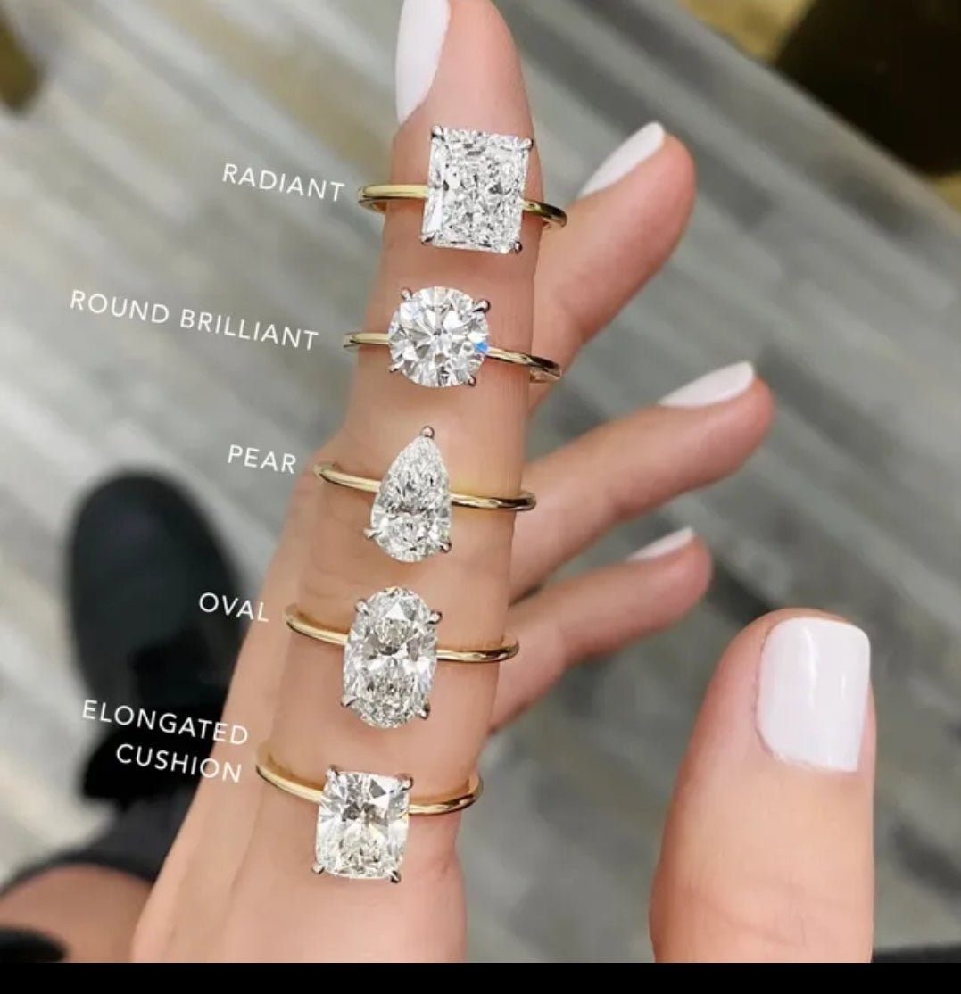 Types of Diamond Shapes: - Linkagejewelrydesign